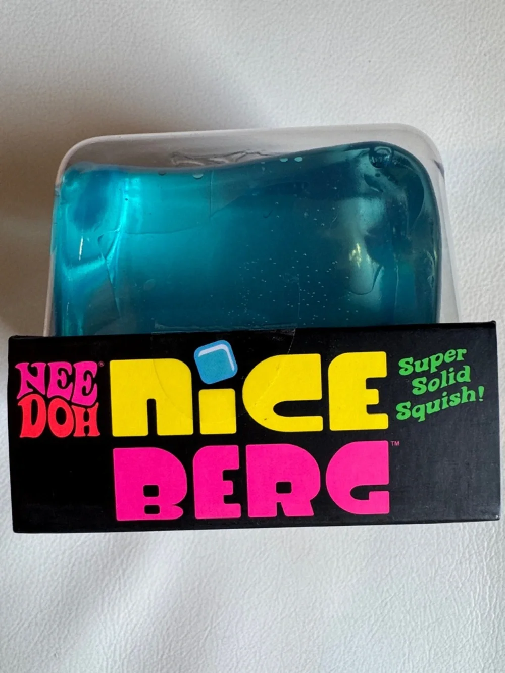 Schylling | Toys | Needoh Nice Berg Giant Blue Squishy Fidget Tiktok ...